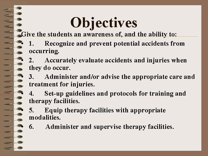 Syllabus Introduction to Sports Medicine HS 349 Text