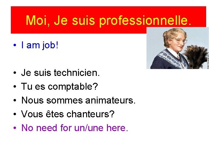 Les Professions et Les Verbes Devoir Pouvoir et