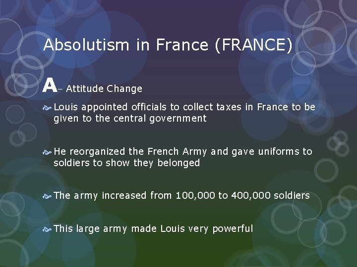 Unit 4 Enlightenment and Absolutism Lesson 5 Absolutism