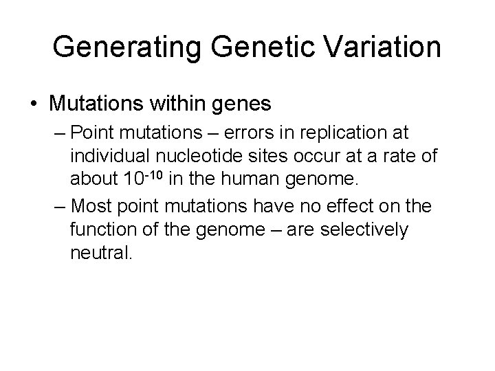 Welcome to Part 3 of Bio 219 Lecturer