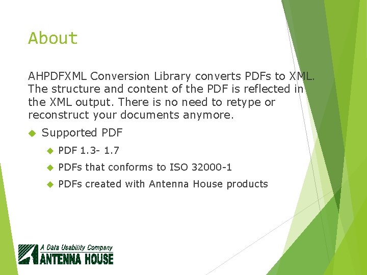 AHPDFXML Conversion Library Bring Legacy PDFs Back to