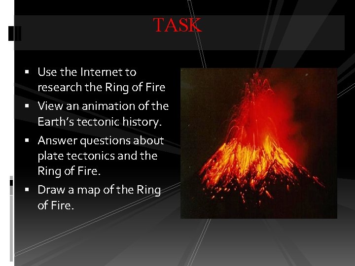 volcanoes Webquest Introduction Task Process Evaluation Conclusion ...