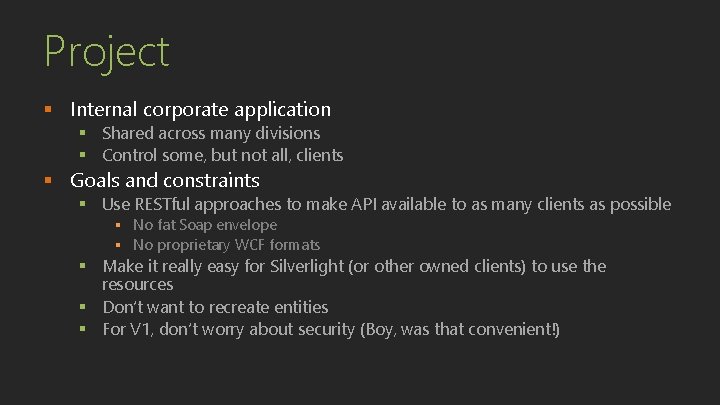 REST with Silverlight 5 WCF ASP NET Web