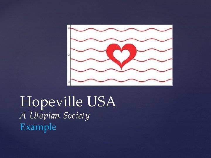 Brave New World Project Creating a Utopian Society