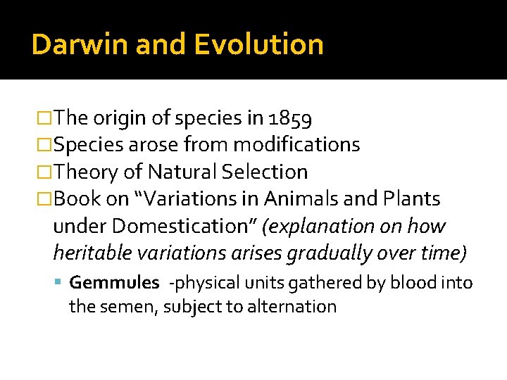 Historical Background of Genetics Prehistoric Times Between 8000