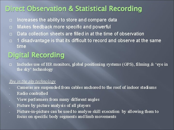 DATA COLLECTION AND ACTIVITY ANALYSIS By the end