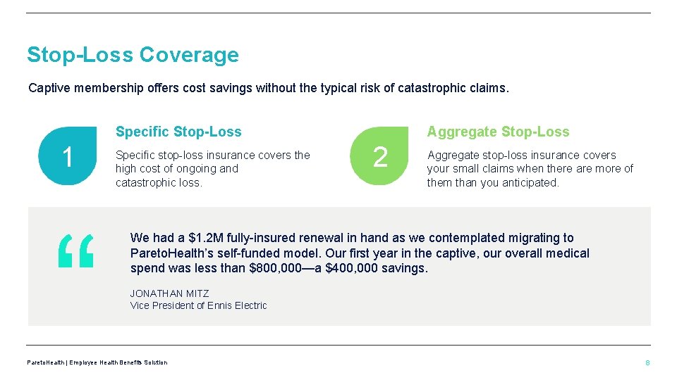 A Smarter Benefits Strategy Overview Pareto Health Employee