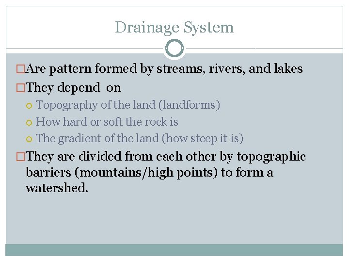 Warmup How many river basins are in North