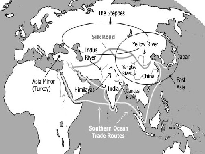 Trade Routes in the Classical Era 600 BCE