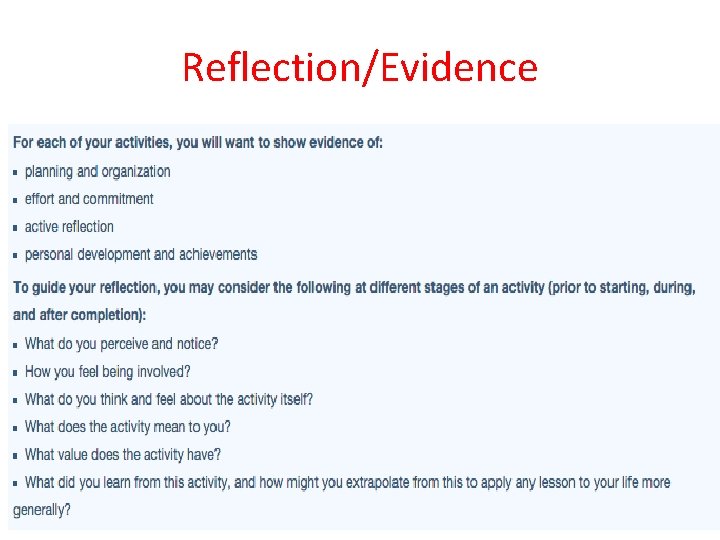 CAS and Manage Bac What is Managebac Managebac