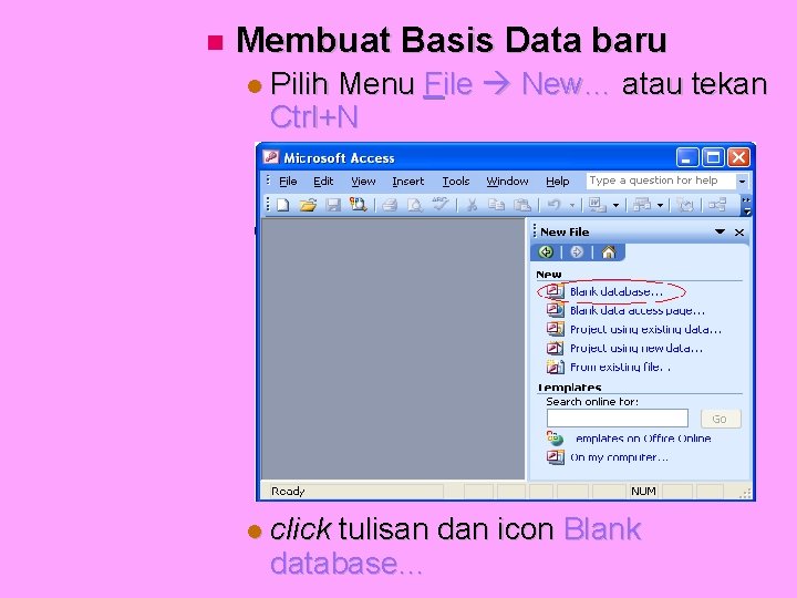 Praktikum 6 PERANGKAT LUNAK APLIKASI BASIS DATA Microsoft