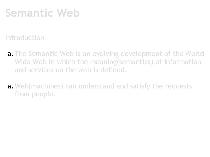 Web 3 0 The future of the Internet