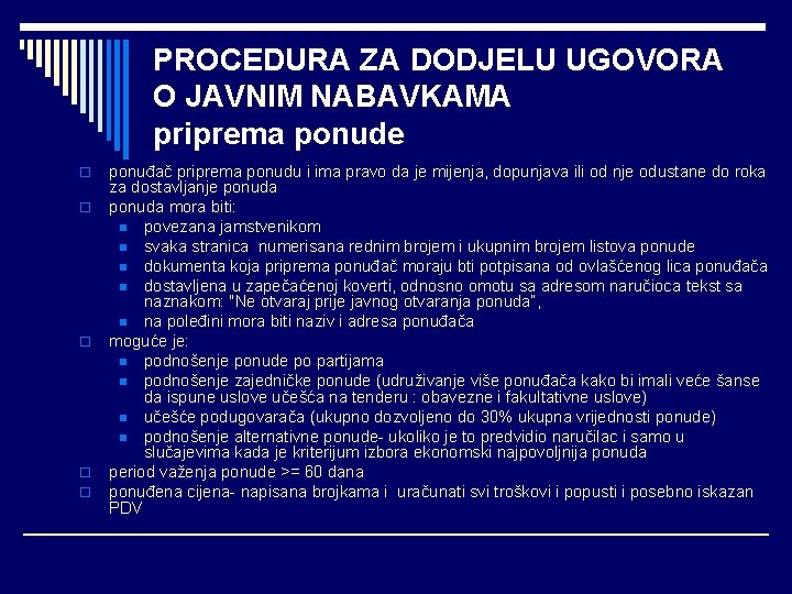 ZAKON O JAVNIM NABAVKAMA i podzakonska akta Zakon