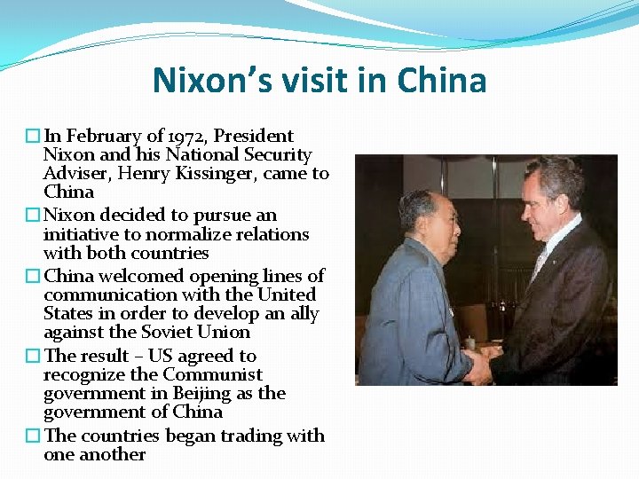 Cold War History Dtente between East and West