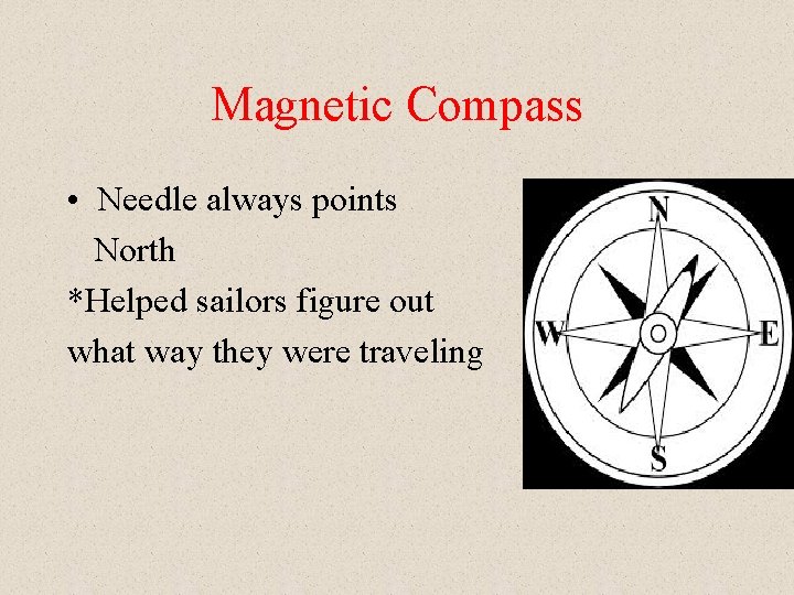 Objectives Organize and identify new locations that explorers