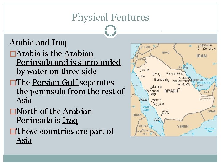 Middle East CHAPTER 16 17 18 Objectives Students