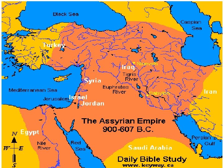 The First Empires The Assyrians 650 B C