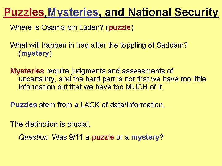 Bias Puzzles Mysteries Im O K Youre Biased