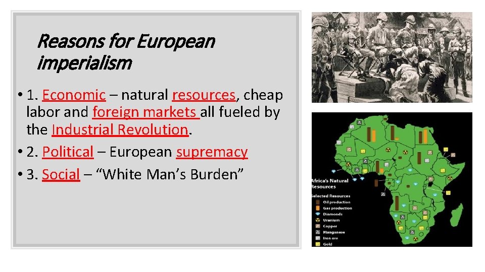 European Colonization of Africa Scramble for Africa European
