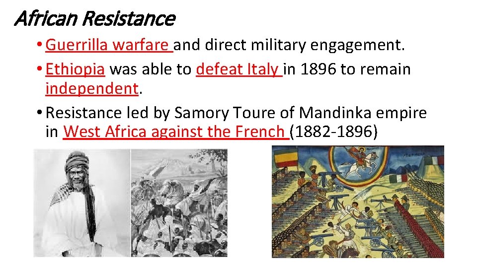 European Colonization of Africa Scramble for Africa European