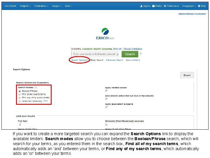 Tutorial Introduction To Help Ebsco Com Ebscohost Is