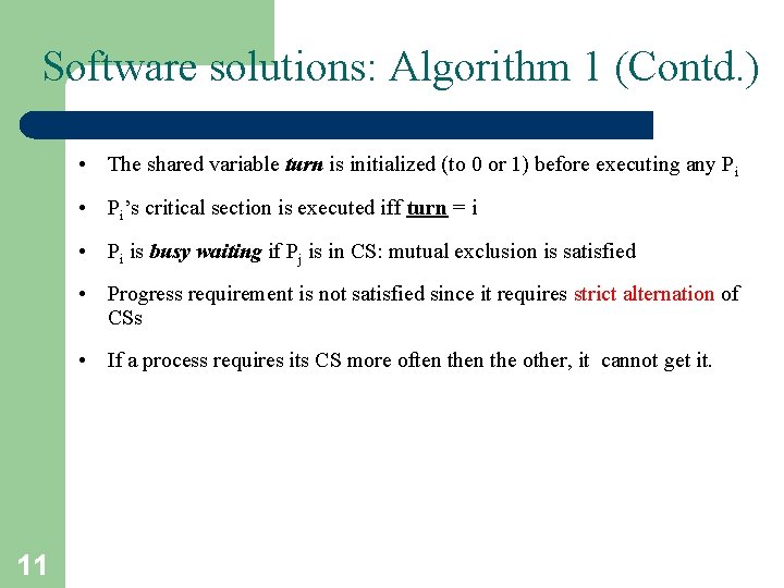 Operating Systems Processes Synchronization Background Processes can execute