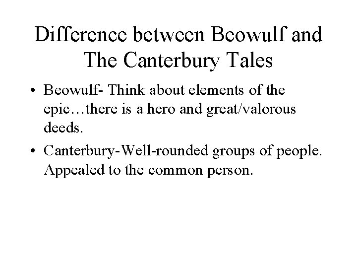 Geoffrey Chaucer and The Canterbury Tales Early Life