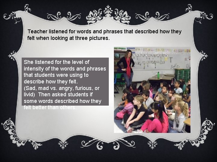Identify Words and Phrases to Describe Feelings By