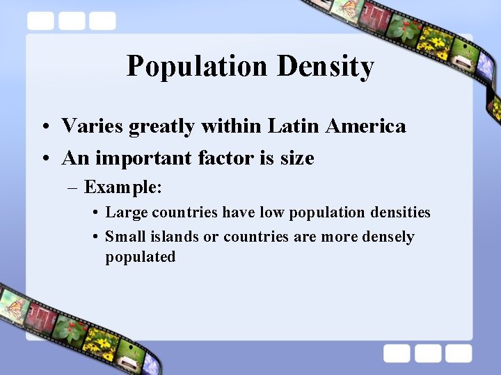 Population Patterns Chapter 9 Section 1 A Blending