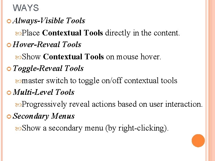 HUMAN COMPUTER INTERACTION UNITV Web Interface Designing Web