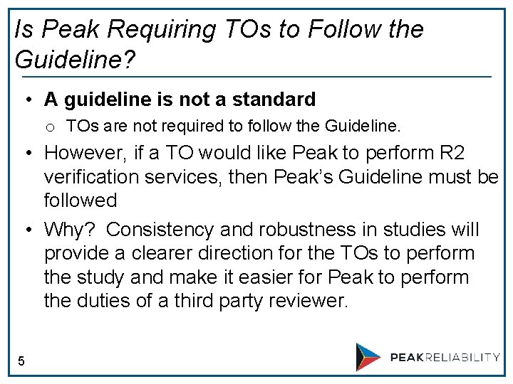 Peak Reliability CIP014 1 Guideline and Study Verification
