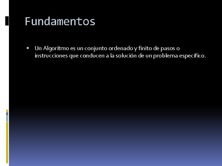 Elaboracin de algoritmos usando lgica de programacin MDULO