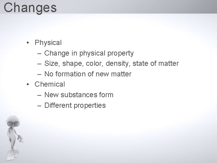 Properties of Matter Properties of Substances Properties Physical