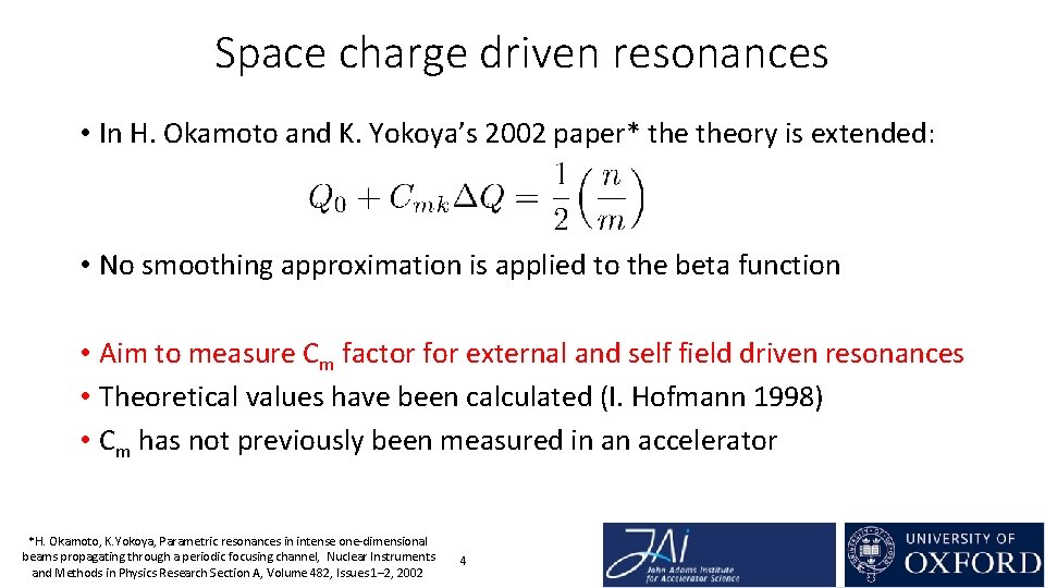 High intensity beam studies with a Linear Paul