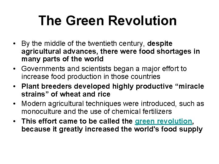 A Changing Landscape About 1600 years ago people