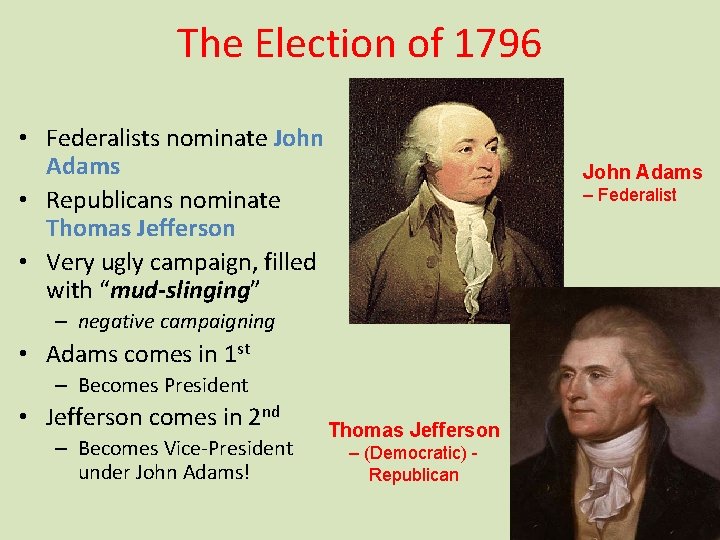 Chapter 4 Section 2 The Birth of Political