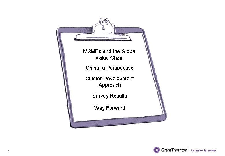Integrating MSMEs with the Global Value Chain 2013