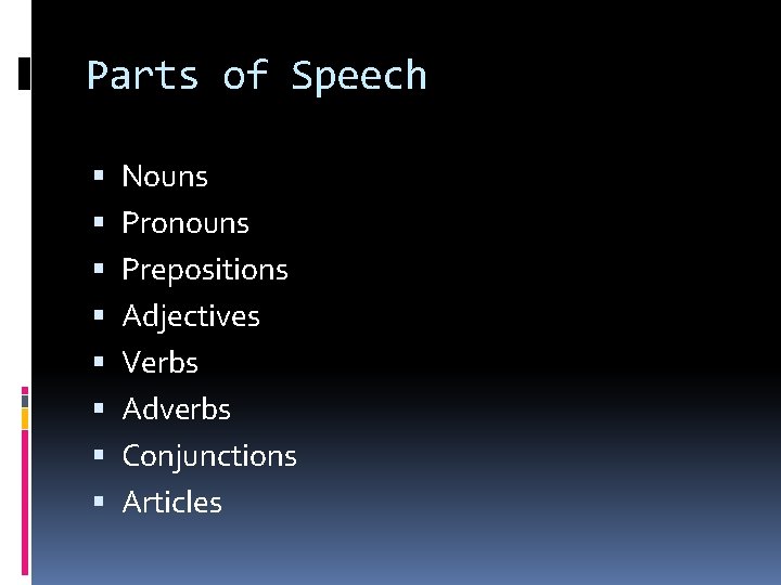 GRAMMAR I PRELIMARIES Dr Sami Ben Salamh WHAT