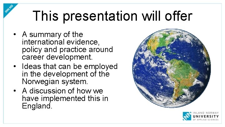 Building a world class careers system in Norway