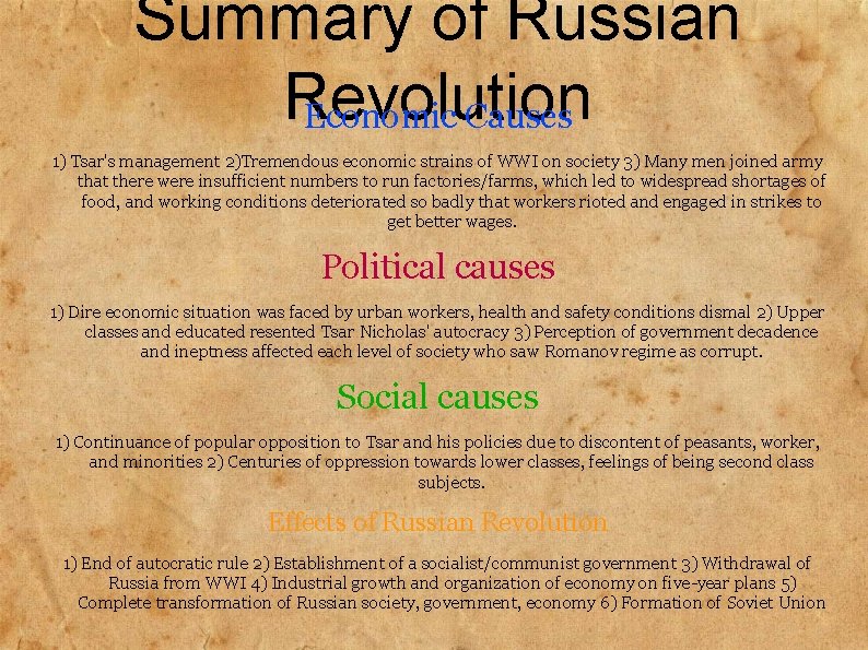 Russian Revolution By Jeen Source 1 Head of
