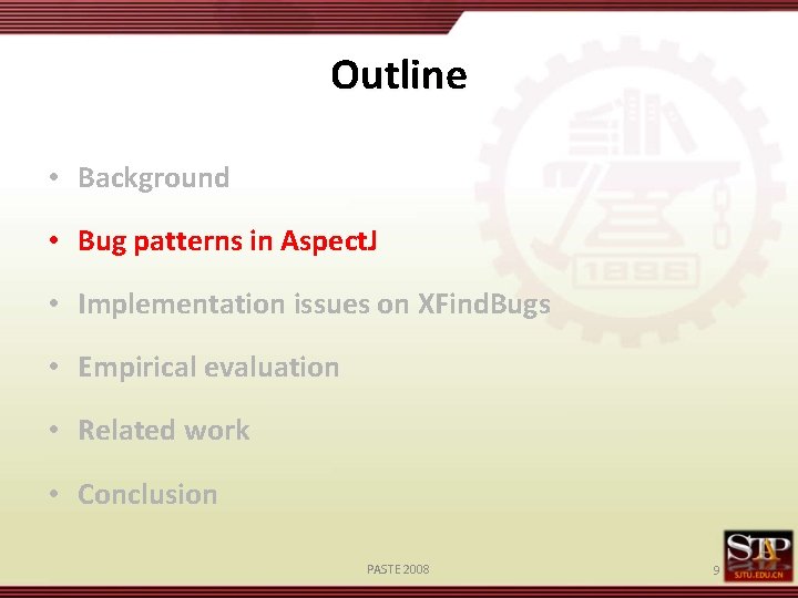 XFind Bugs e Xtended Find Bugs for Aspect