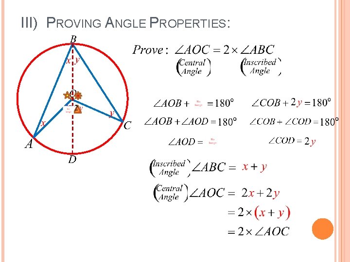 SECTION 7 1 INSCRIBED AND CENTRAL ANGLES Copyright