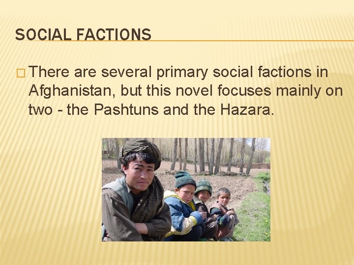 Khaled Hosseini BACKGROUND NOTES THE KITE RUNNER INTRODUCTION