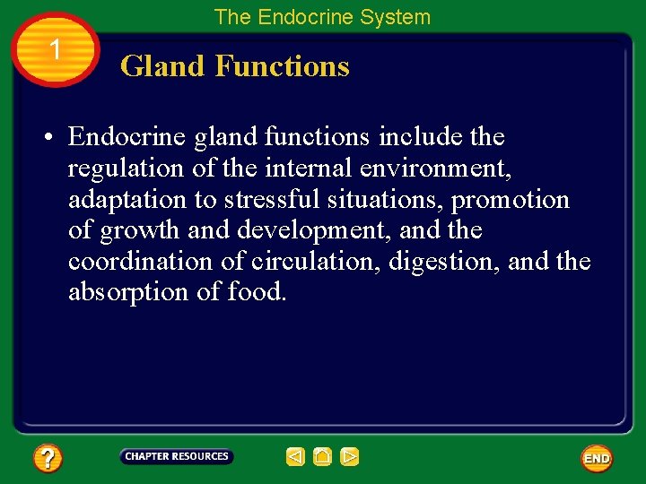 Table of Contents Chapter Regulation and Reproduction Section