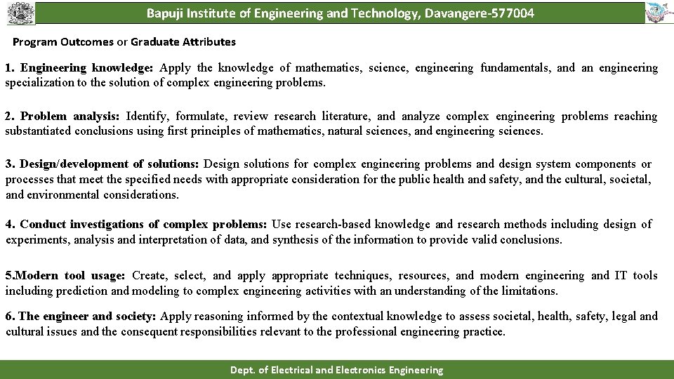 Bapuji Institute of Engineering and Technology Davangere577004 SIGNALS