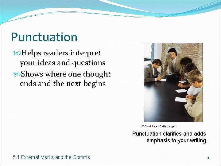 Business Communication Chapter 5 Mechanics of Writing Copyright