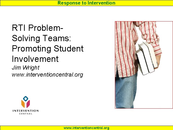 Response to Intervention RTI Teams Improving Problem Solving