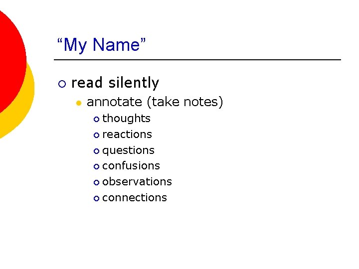 My Name By Sandra Cisneros My Names Miss