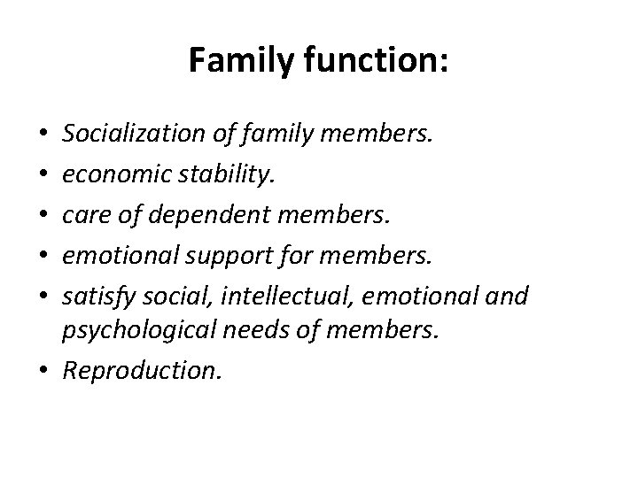 Family health risks and nursing intervention Done by