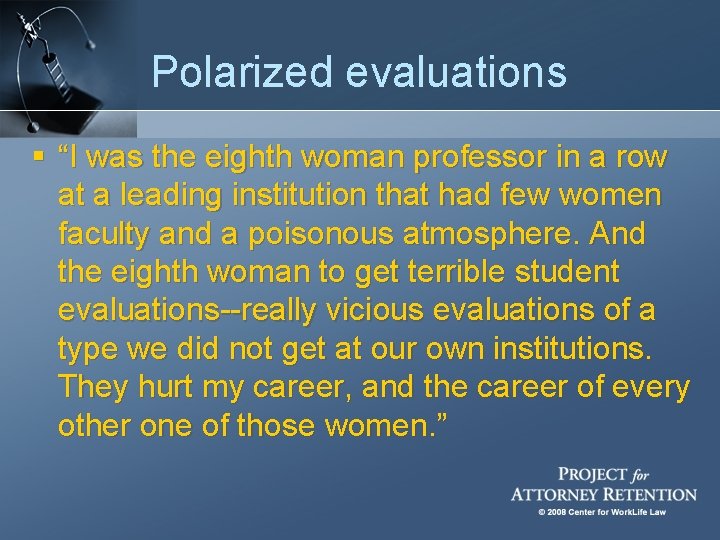 Four patterns of gender bias and how to